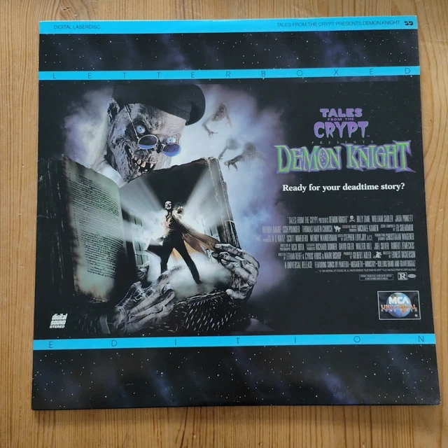 *RARE* TALES FROM The Crypt Demon Knight Laserdisc - Billy Zane William ...