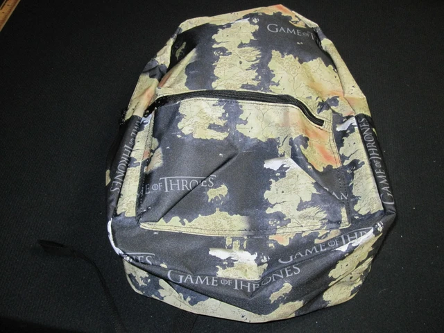 GAME OF THRONES Westeros and Essos Map Backpack ~ 6252 £16.52 - PicClick UK