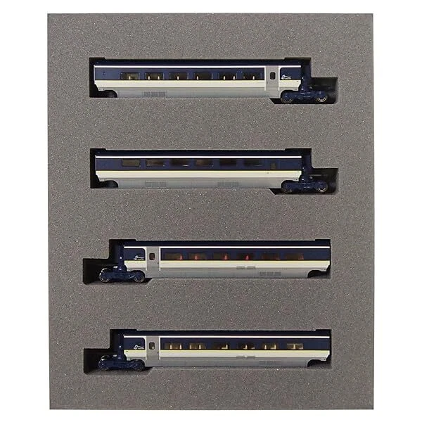 KATO N SCALE Eurostar New paint 4-car set 10-1298 Train model train FS ...
