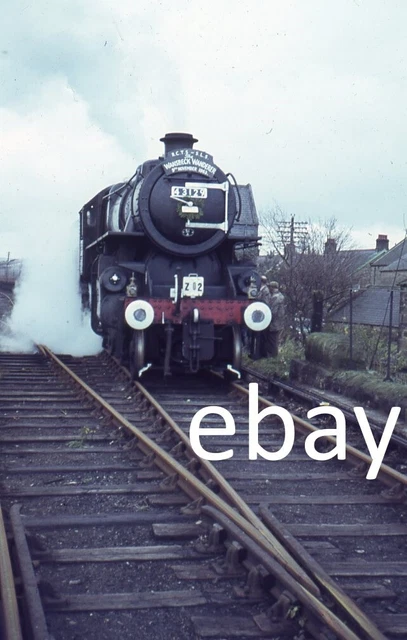 ORIGINAL 35MM RAILWAY SLIDE LMS 43129 on WANSBECK WANDERER at ...