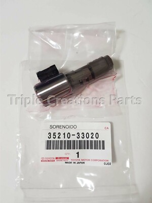 3521033020 GENUINE TOYOTA SOLENOID ASSY, CLUTCH CONTROL, NO.1 35210 ...
