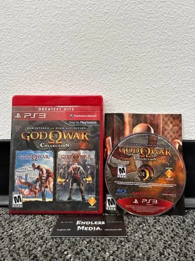 JEU VIDÉO GOD of War Collection [Greatest Hits] Sony Playstation 3 CIB ...