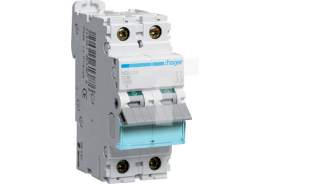 DISJONCTEUR 2P C 6A 10kA AC MCB NCN206 /T2FR EUR 62,55 - PicClick FR
