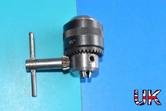 GENUINE EMCO UNIMAT SL LATHE DRILL CHUCK 1/4" M12x1 THREAD £29.84 ...