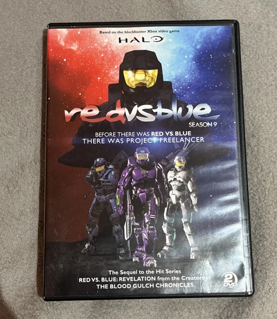 RED VS. BLUE Season 9 DVD Halo Animated Series / £11.33 - PicClick UK