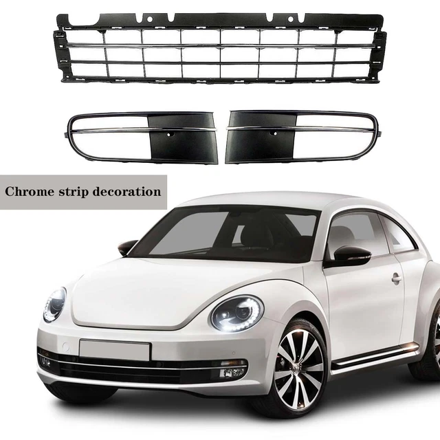 FRONT BUMPER LOWER Grille Fog Light Grill Set of 4 For VW Beetle 5C ...