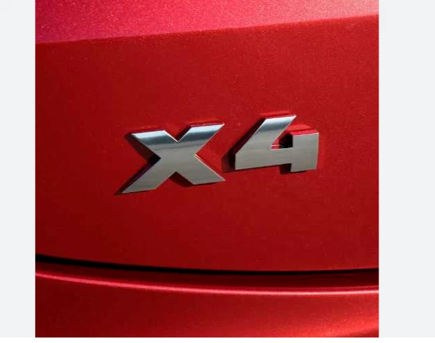 BMW X4 CERIUM Grey Adhesive Lettering Badge Label G02 M40dX 51148072221 ...