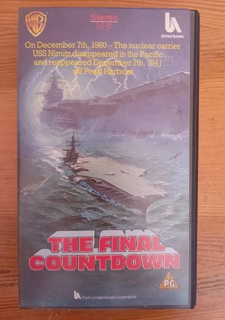 THE FINAL COUNTDOWN (Don Taylor, 1980) PAL VHS Warner Bros video 1988 £1.75 - PicClick UK