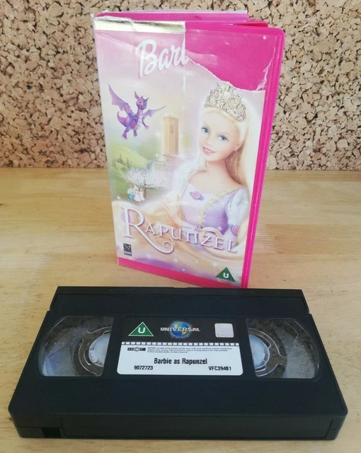 BARBIE AS RAPUNZEL - Childrens VHS Video 1995 £6.07 - PicClick UK