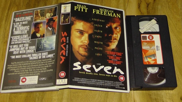 SEVEN VHS VIDEO Big Box Ex Rental EIV EV Entertainment In Video EUR 7 ...