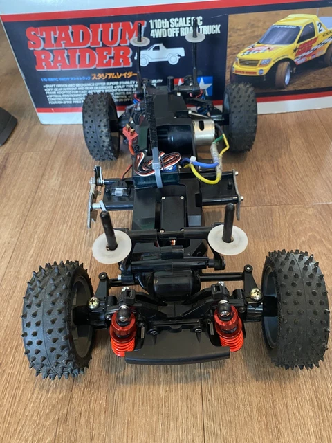 TAMIYA STADIUM RAIDER 1/10th Scale Supreme 4wd Off Road RC Pickup Truck ...