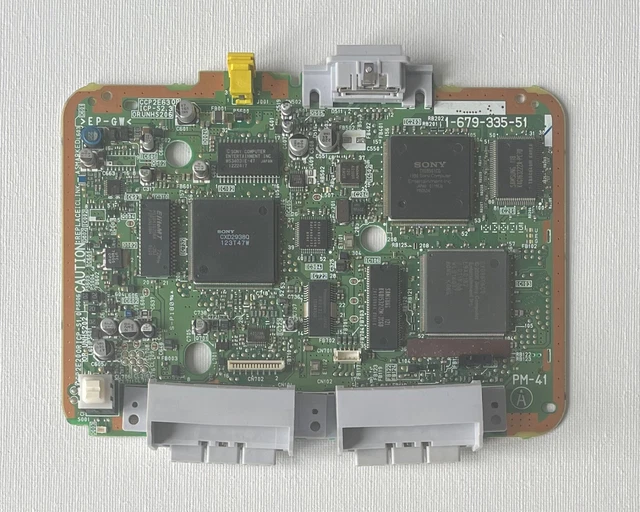 SONY PLAYSTATION PS1 PSone Slim PAL SCPH-102 scheda madre 1-679-335-51 ...