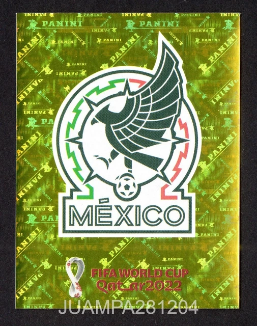 TEAM BADGE MEX 2 Mexico Cromo Sticker Fifa World Cup Qatar 2022 Panini ...