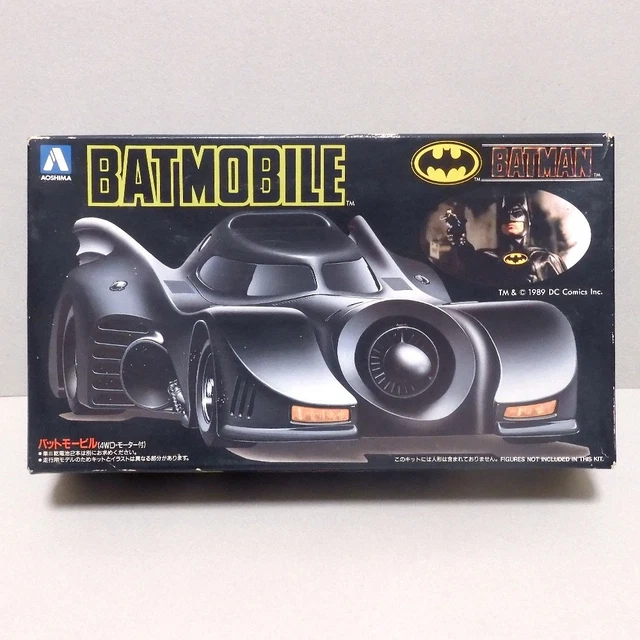 AOSHIMA BATMOBILE 4WD w/Motor BATMAN Mini 4WD 1989 £114.49 - PicClick UK