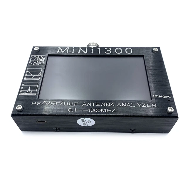 HF/VHF/UHF ANTENNA ANALYZER Analog Chart Frequency Analyzer Aluminum ...