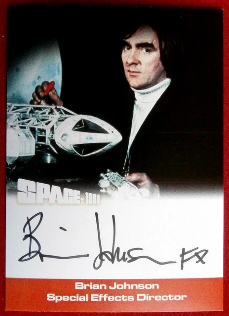 SPACE 1999 - BRIAN JOHNSON - Personally Signed Autograph Card BJ1 - SFX ...