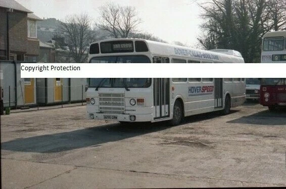 ORIGINAL 35MM COLOUR Bus Negative East Kent Leyland National Q255 GRW ...