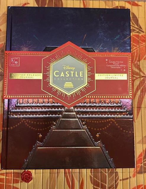 DISNEY MULAN CASTLE Collection Journal 3/10 Limited Edition Disney's ...