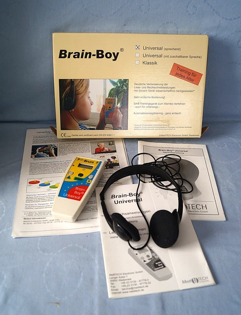 BRAIN BOY BRAINBOY Universal Komplett Set Medi Tech Übungsgerät ...