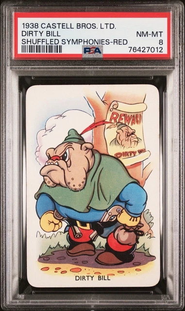 DIRTY BILL DISNEY ORIGINAL AUTHENTIC c1930 RARE PSA GRADED WALT DISNEY ...