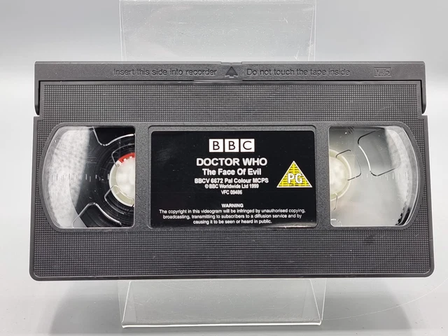 DOCTOR WHO THE Face Of Evil - VHS/PAL BBC Video 1999 £5.00 - PicClick UK