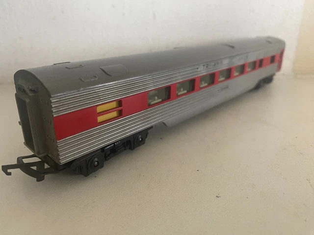 TRIANG TC R324 RED SILVER MK1 DINER COACH + SEATS & GLAZING ...