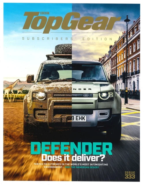 BBC TOP GEAR Revue: Question #333, Land Rover Defender, Aston, Avril ...
