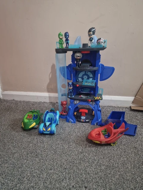 HASBRO PJ MASKS Deluxe Battle Headquarters Action Figures Playset £59. ...