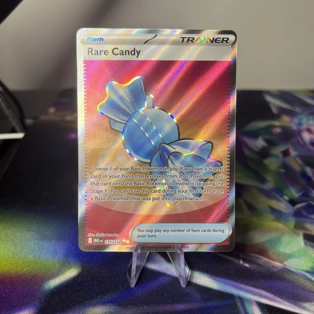 RARE CANDY - 175/132 - Mega Evolution - Ultra Rare - Pokemon Card - NM ...
