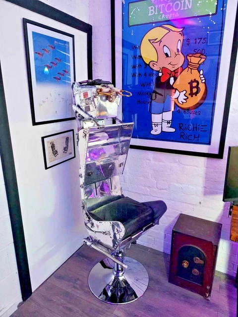 MARTIN BAKER MK 2 Ejection Seat Gaming Office Chair Highly polished Top ...