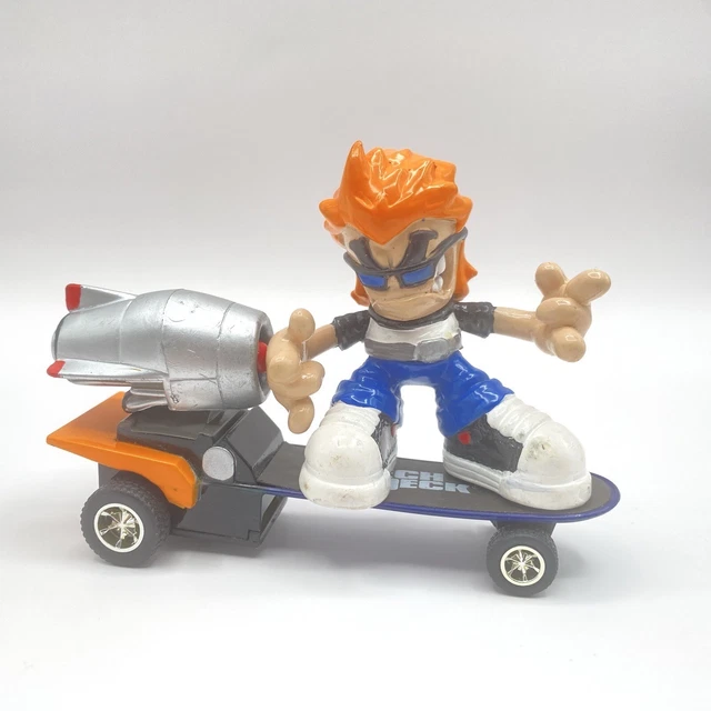 TECH DECK DUDE Evolution Rusty with Blast Board RARE X-concept Hasbro ...