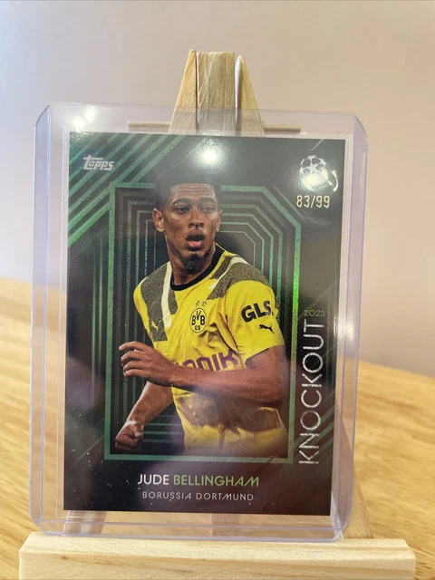 TOPPS UEFA CHAMPION League Knockout 2023 JUDE BELLINGHAM DORTMUND /99 £ ...