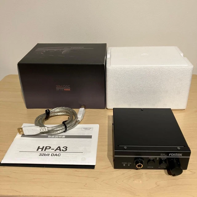 CONVERTISSEUR / AMPLIFICATEUR casque Fostex HP-A3 32 bits numérique ...