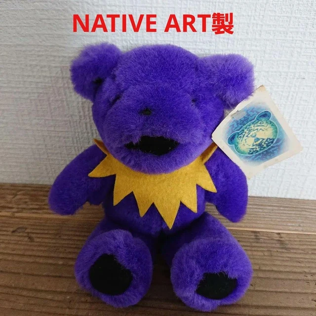 NATIVE ART DANCING Bear Bean With Tag Grateful Dead £101.29 - PicClick UK