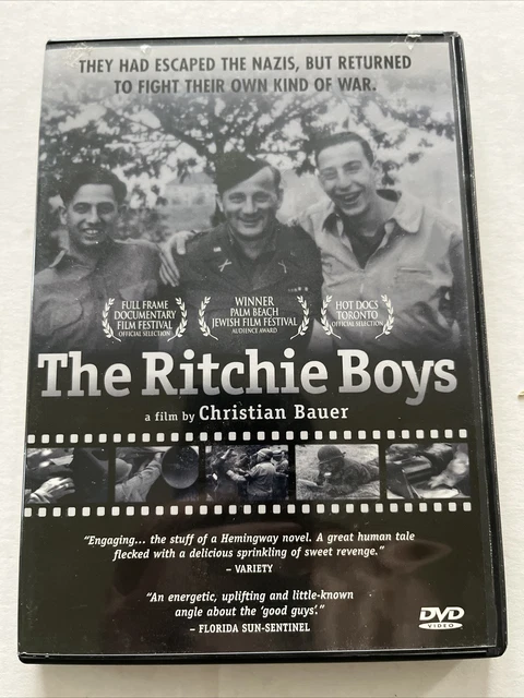 DVD RITCHIE BOYS Docurama États-Unis Seconde Guerre mondiale héros ...