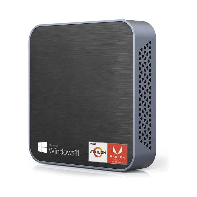 MINI PC AMD 2,40 Ghz Windows 11 Wi-Fi Pro + Bt Hdmi Ram 8Gb Ssd M.2 ...