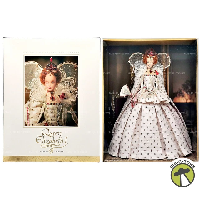 BARBIE COLLECTOR QUEEN Elizabeth Doll 2004 Mattel B3425 £810.55 ...
