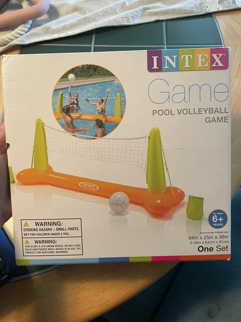INTEX 56508EP INFLATABLE Floating Swimming Pool Toys Volleyball Game ...