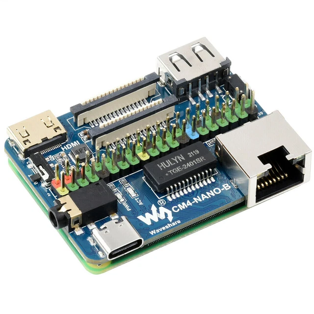 Dual Gigabit 5g 4g Ethernet Base Board B For Raspberry Pi Compute Module Cm4 £25 19 Picclick Uk