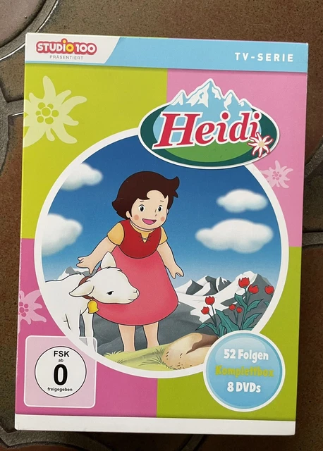 8ER DVD SET - Heidi Komplettbox (TV-Serie, Classic) von Johanna Spyri ...