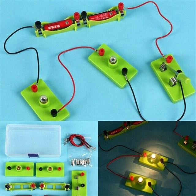 SET ELECTRICITY LEARNING Kit Basic Circuit Electric Circuit Experiment ...