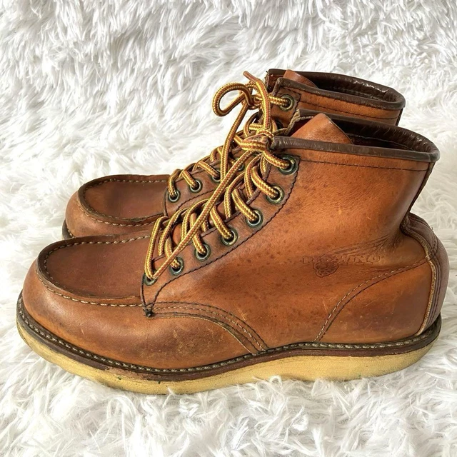 RED WING 875 Irish Setter Moc Toe Boots USA Made Vintage 2006 Used £191 ...