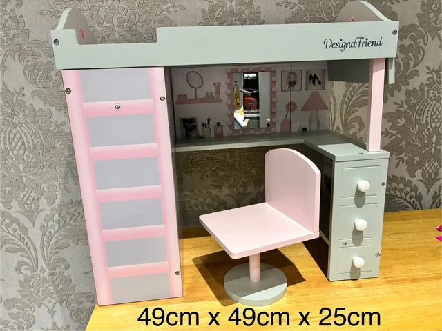 DESIGNAFRIEND CABIN BED/BUNK bed bedroom set, Measure 49cmX49cmX 25cm £ ...