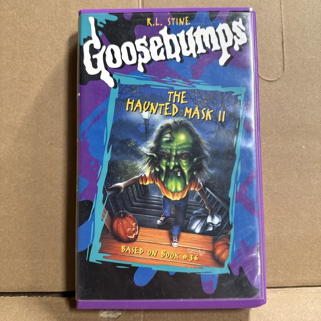 GOOSEBUMPS THE HAUNTED MASK 2 (II) VHS - R.L. Stine Book #36 HALLOWEEN ...