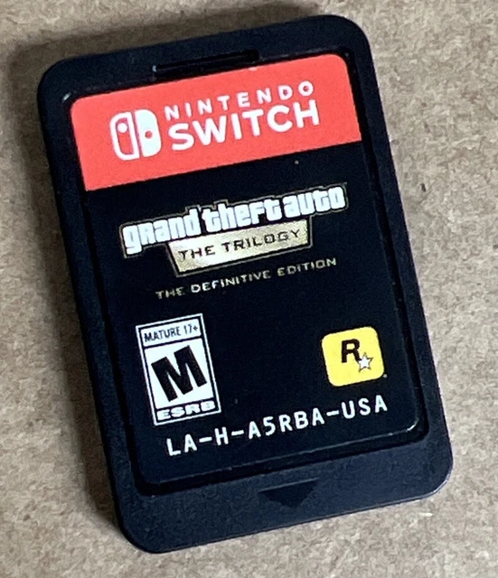 GRAND THEFT AUTO: The Trilogy The Definitive Edition jeu pour Nintendo ...