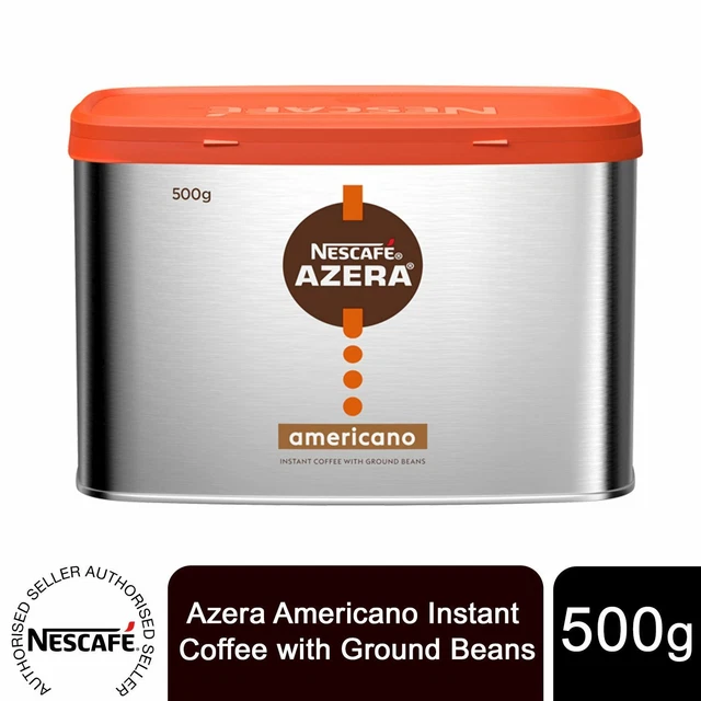 NESCAFE AZERA AMERICANO Instant Coffee with Ground Beans 500g £26.99 ...