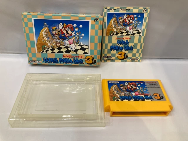 SUPER MARIO BROS.3 Nintendo Famicom FC NES NTSC-J Japan Import BOXED £ ...