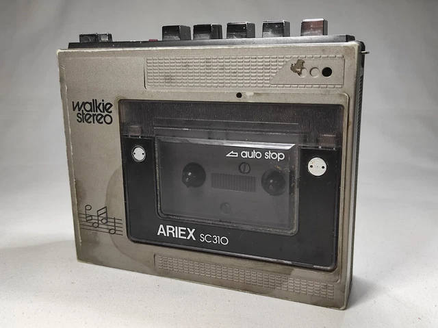 BALADEUR CASSETTE VINTAGE Walkman K7 Walkie Stereo Ariex SC310 EUR 29 ...