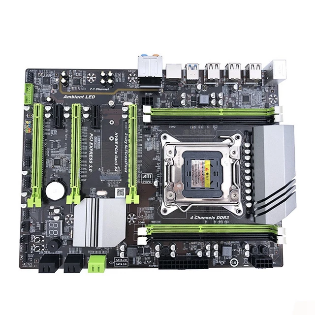 X79T LGA 2011 CPU Mainboard USB3.0 4 DDR3 Motherboard Desktop PC ...
