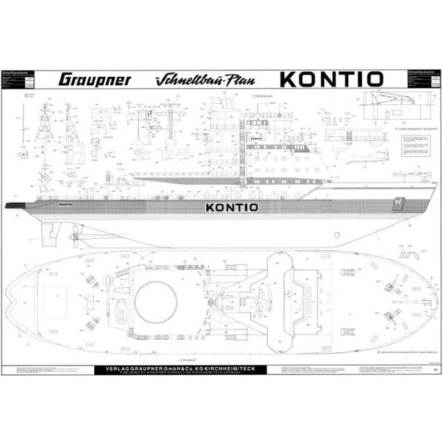 BAUPLAN KONTIO MODELLBAUPLAN EUR 16,95 - PicClick DE